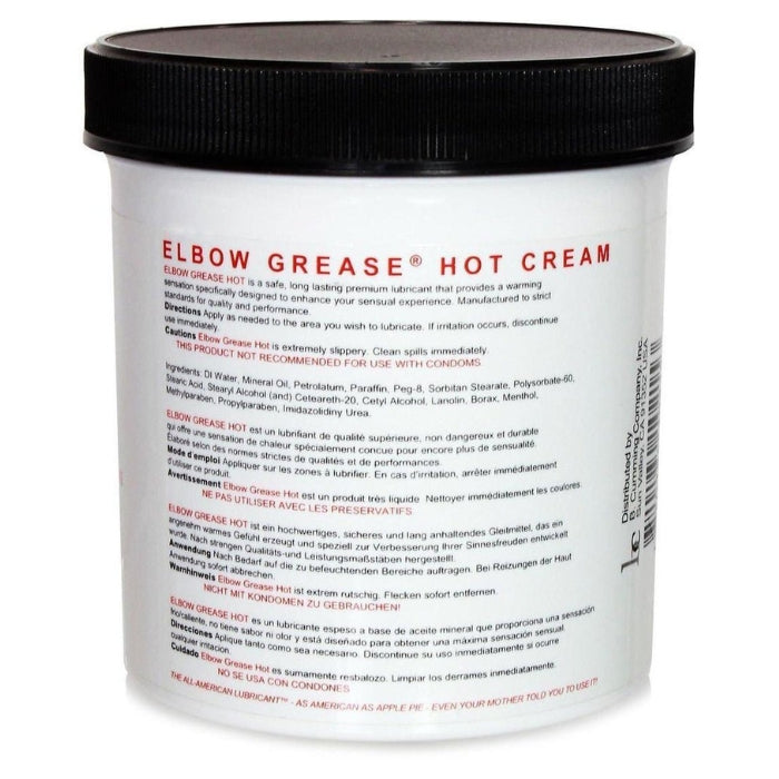 Lady Jane | Adult Sex Shop | Elbow Grease Hot Quickie Cream 425g